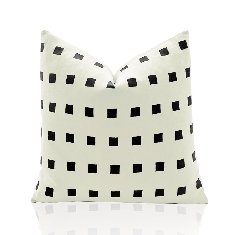 Black Decorative Pillows - Etsy