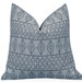 Peter Dunham Souk Pillow Cover in Indigo and Ocean, Living Room ...