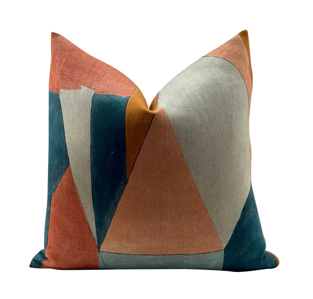 District Pillow Cover in Apricot, Kelly Wearstler Pillow, High End ...