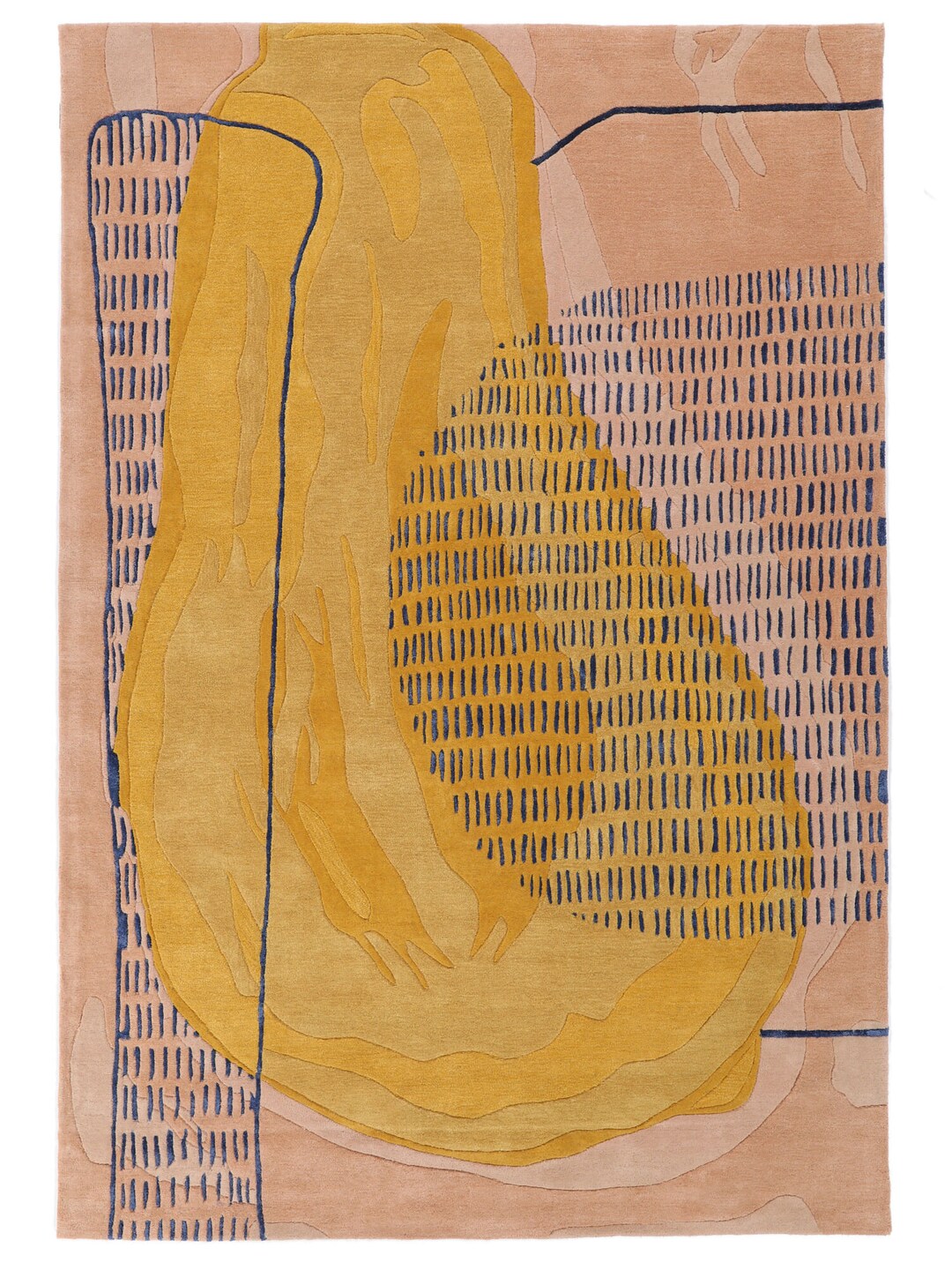 City Pear Wool Modern Hand Tufted Multi Colored Area Rug for Bedroom ...