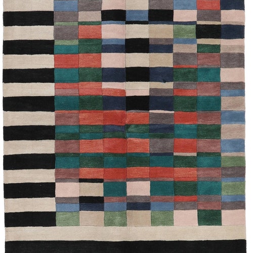 New Geometric Designer Hand Tufted Rug for Living Room Woven - Etsy