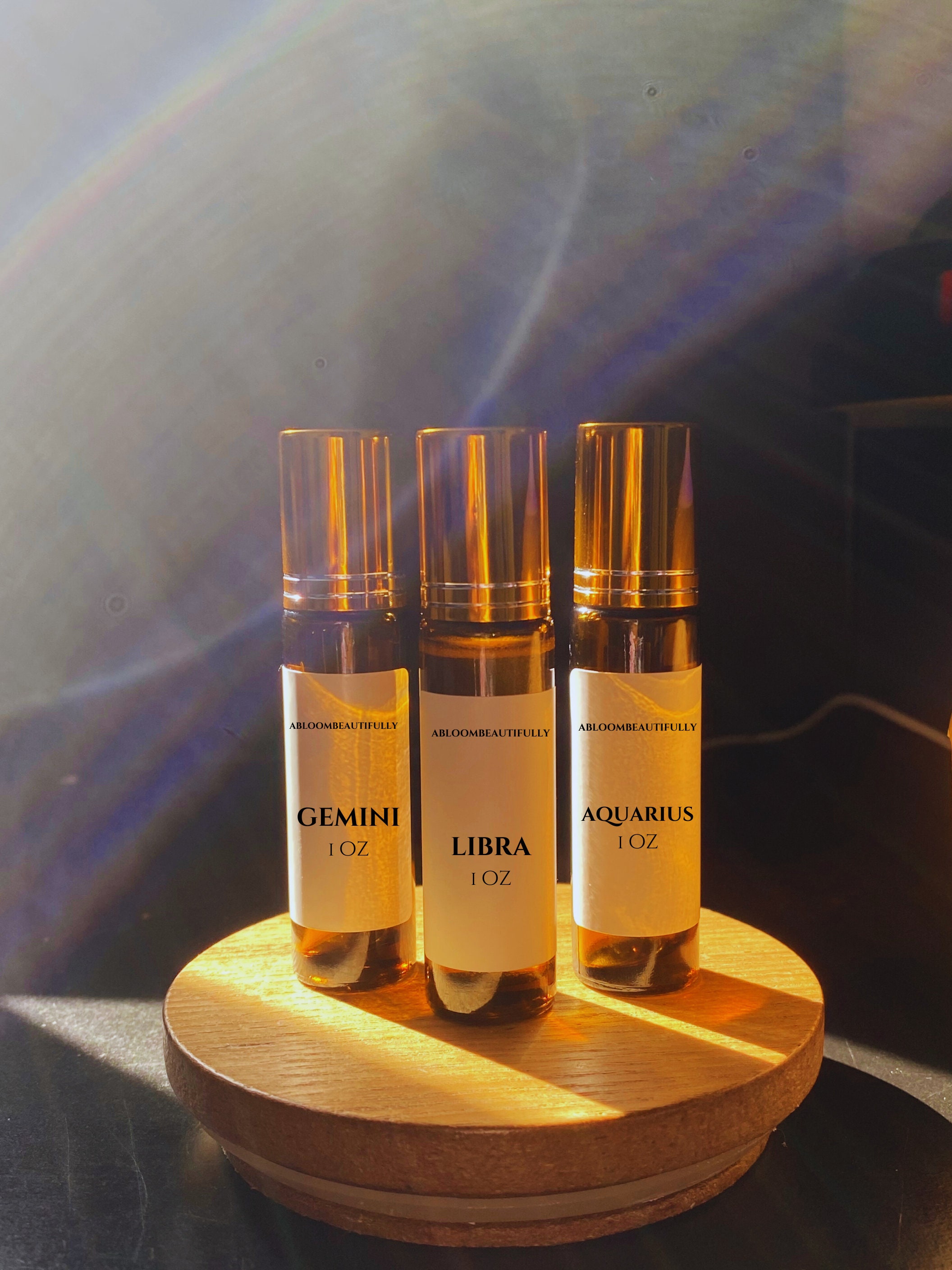 Zodiac Signs Perfume Oil Body & Hair Oil, Zodiac Sign Fragrances ...