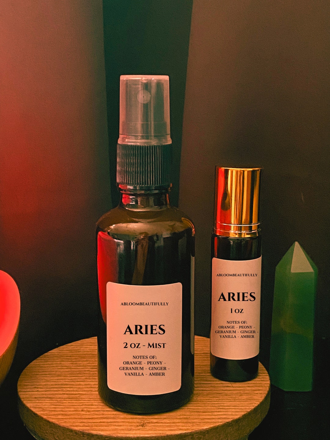 Aries Zodiac Sign Perfume Oil Roller Ball Fragrance Spray Mist ...