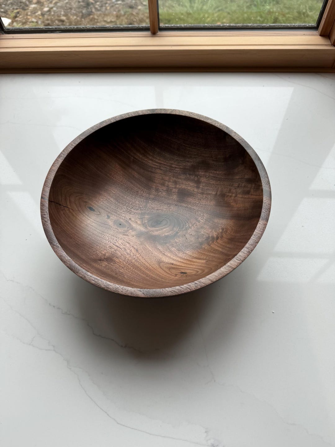 Black Walnut Bowl With Beautiful Figure. Perfect for a Coffee Table ...