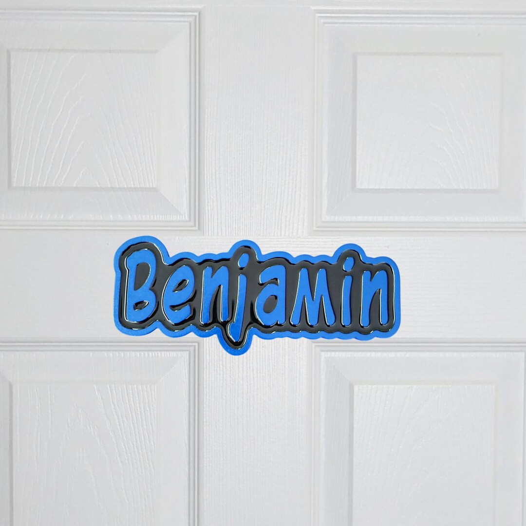 Personalized Epoxy Kids Name Sign for Bedroom Custom Epoxy Kids Name ...