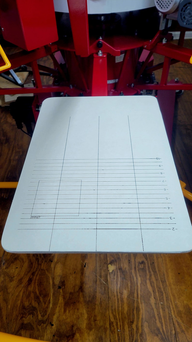 Registration Templet for Screen Printing 20"x24" Screen Placement for ...