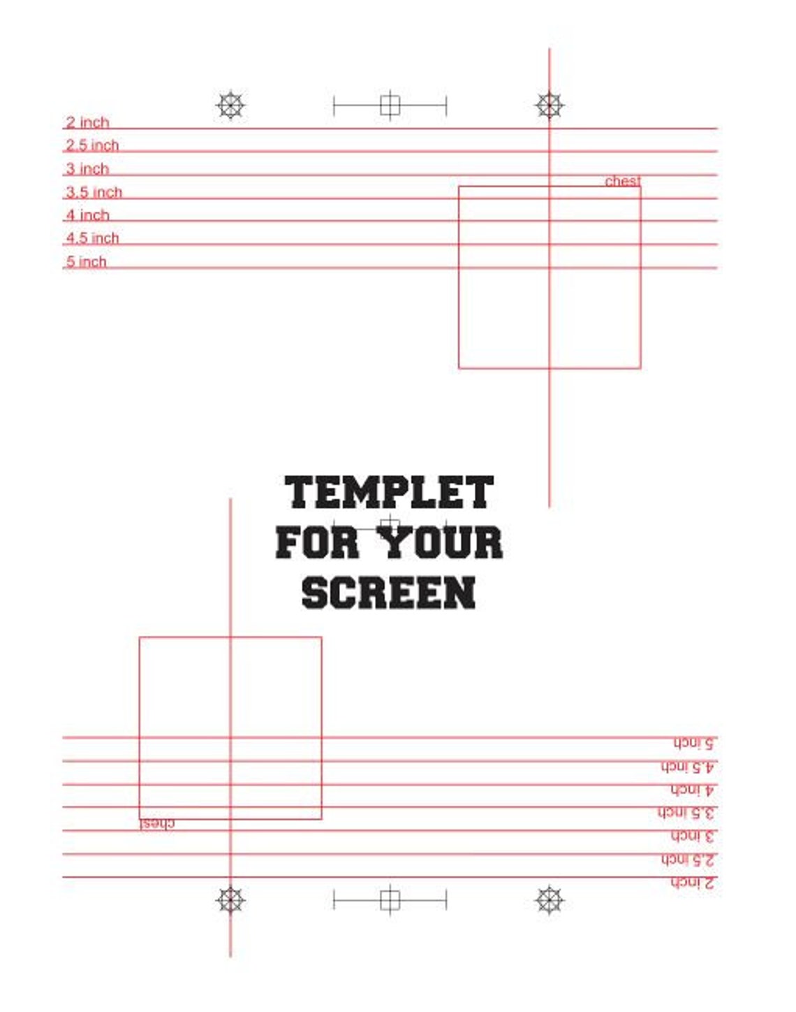Registration Templet for Screen Printing 20"x24" Screen Placement for ...