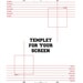 Registration Templet for Screen Printing 20"x24" Screen Placement for ...