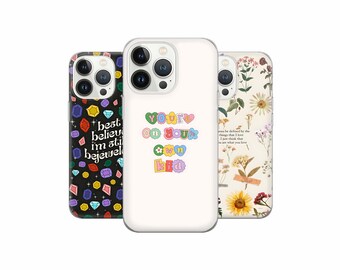Taylor Phone Case Lyrics Cover for iPhone 15 14 13 12 Pro Xs SE Samsung ...