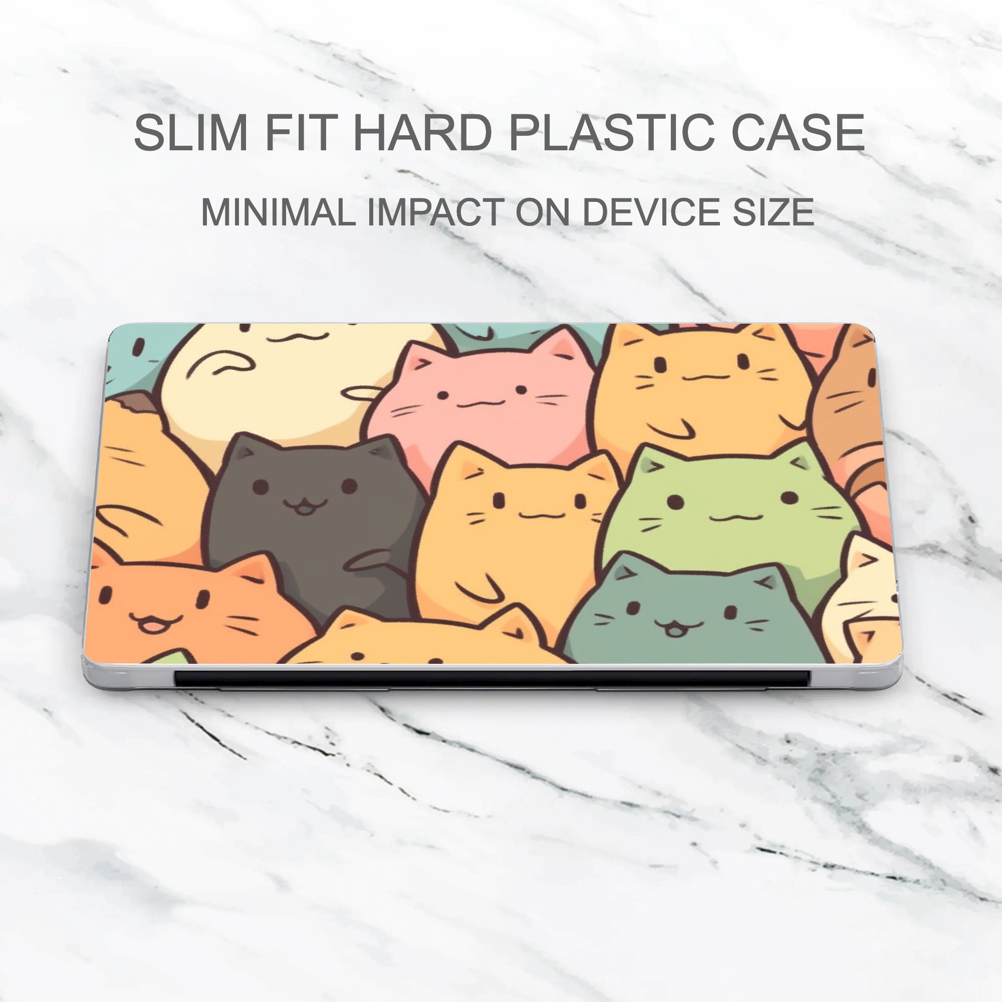 Cute Kittens MacBook Case Pets Cats Laptop Cover, Hard Shell, Cute ...