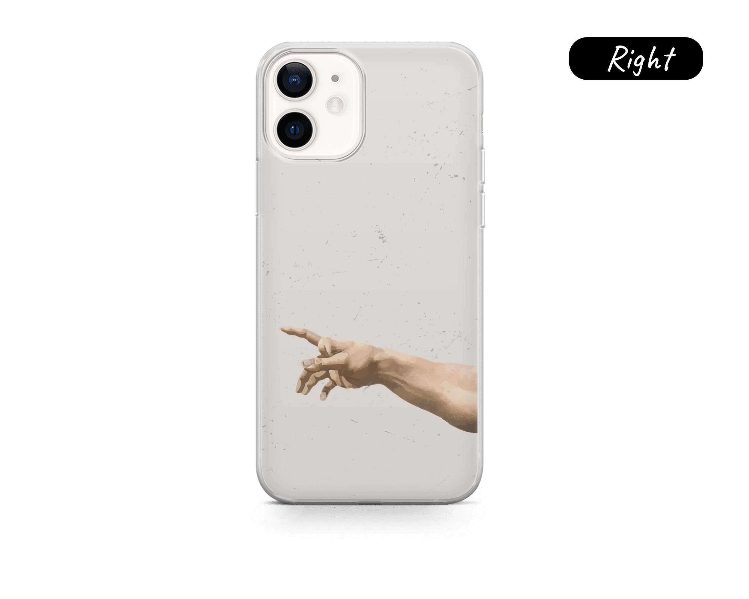 Michelangelo the Creation of Adam Matching Couple Phone Case, Cover for ...