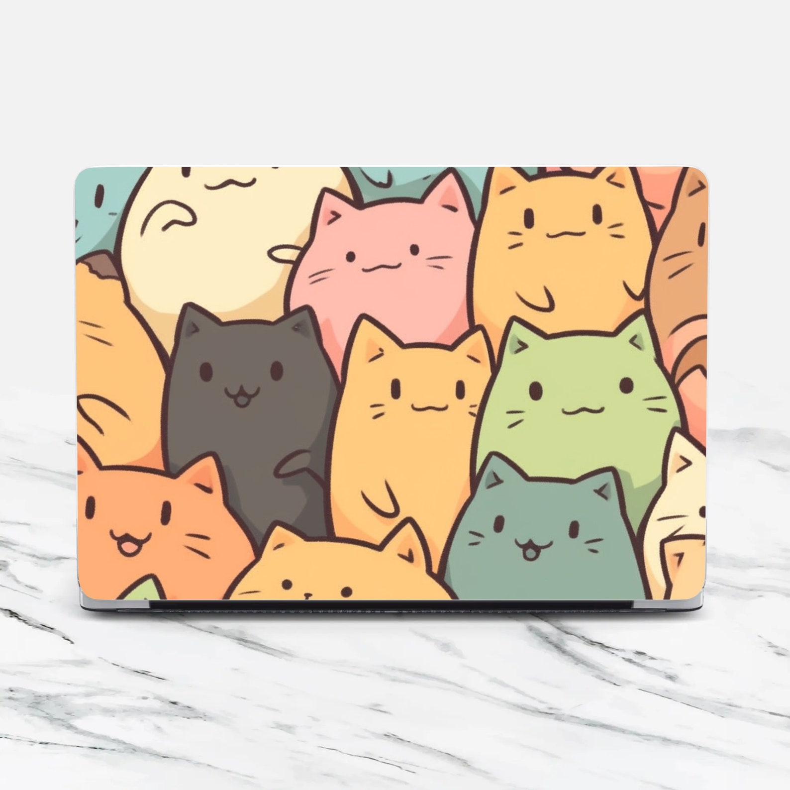 Cute Kittens MacBook Case Pets Cats Laptop Cover, Hard Shell, Cute ...