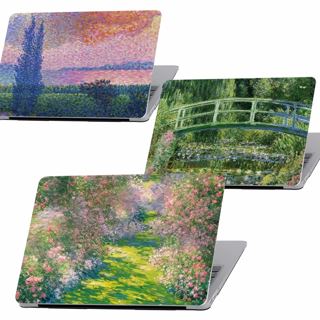 Claude Monet Painting Mac Book Case Laptop Cover, Impressionism Hard ...