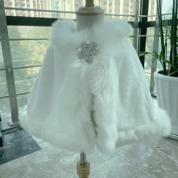 Girls Faux Fur - Etsy