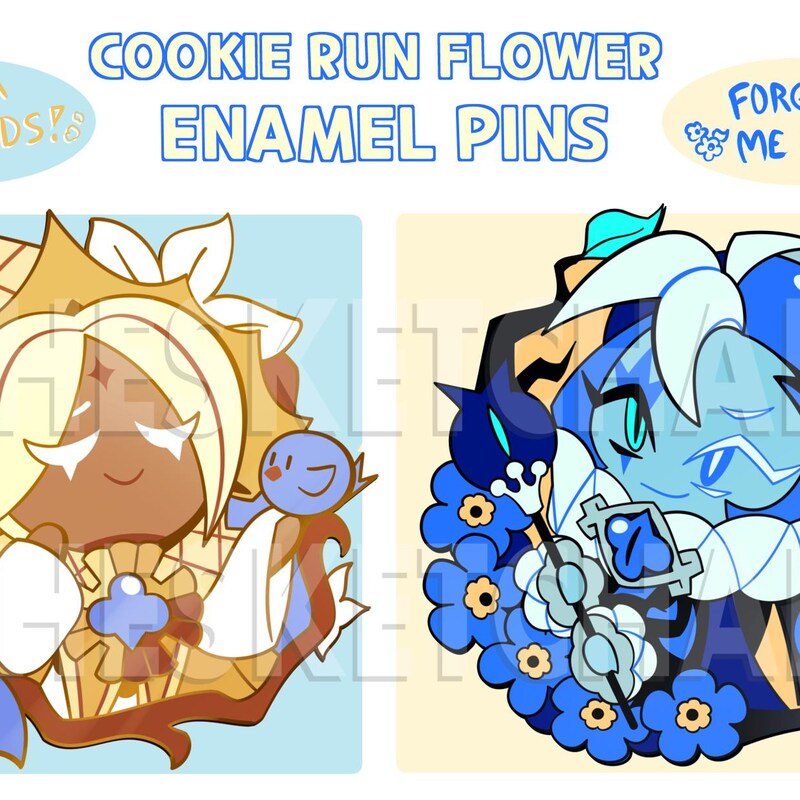 Cookie Run Pure Vanilla Pin - Etsy