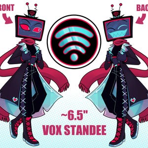 Hazbin Hotel "the Vees" Fashion Standees - Etsy