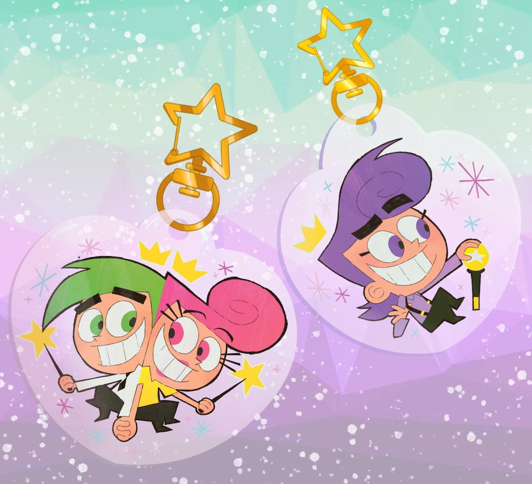 Fairly Odd Parents: A New Wish Keychains - Etsy