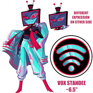 Hazbin Hotel "the Vees" Fashion Standees - Etsy