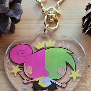Fairly Odd Parents: A New Wish Keychains - Etsy