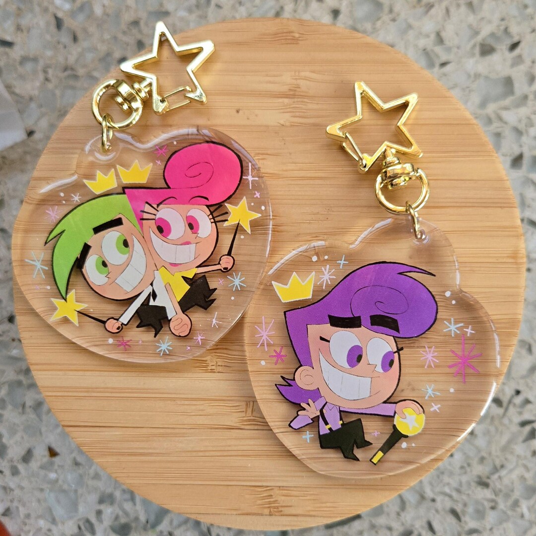 Fairly Odd Parents: A New Wish Keychains - Etsy