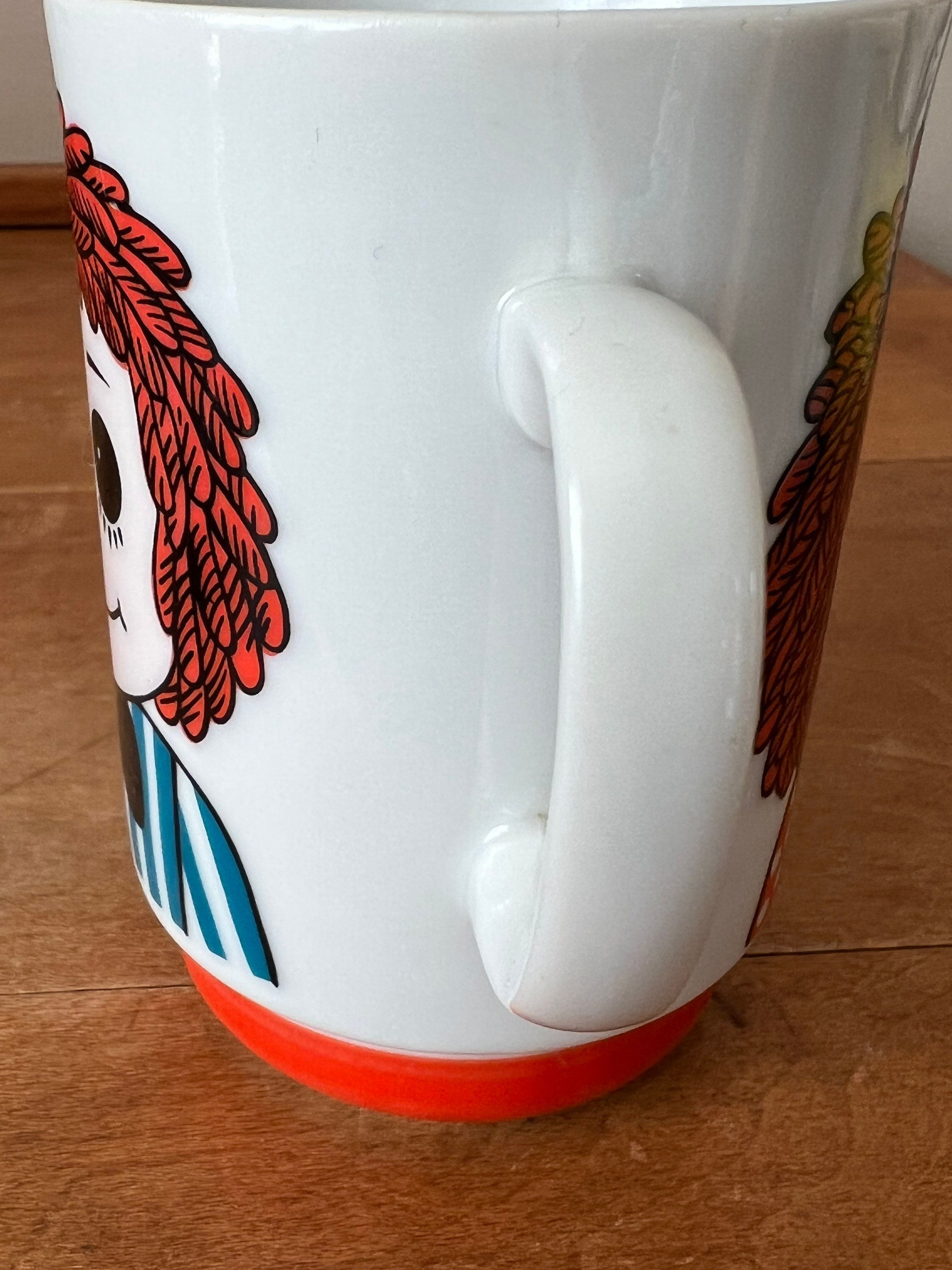 Vintage Raggedy Ann and Andy Double-handle Mug - Etsy