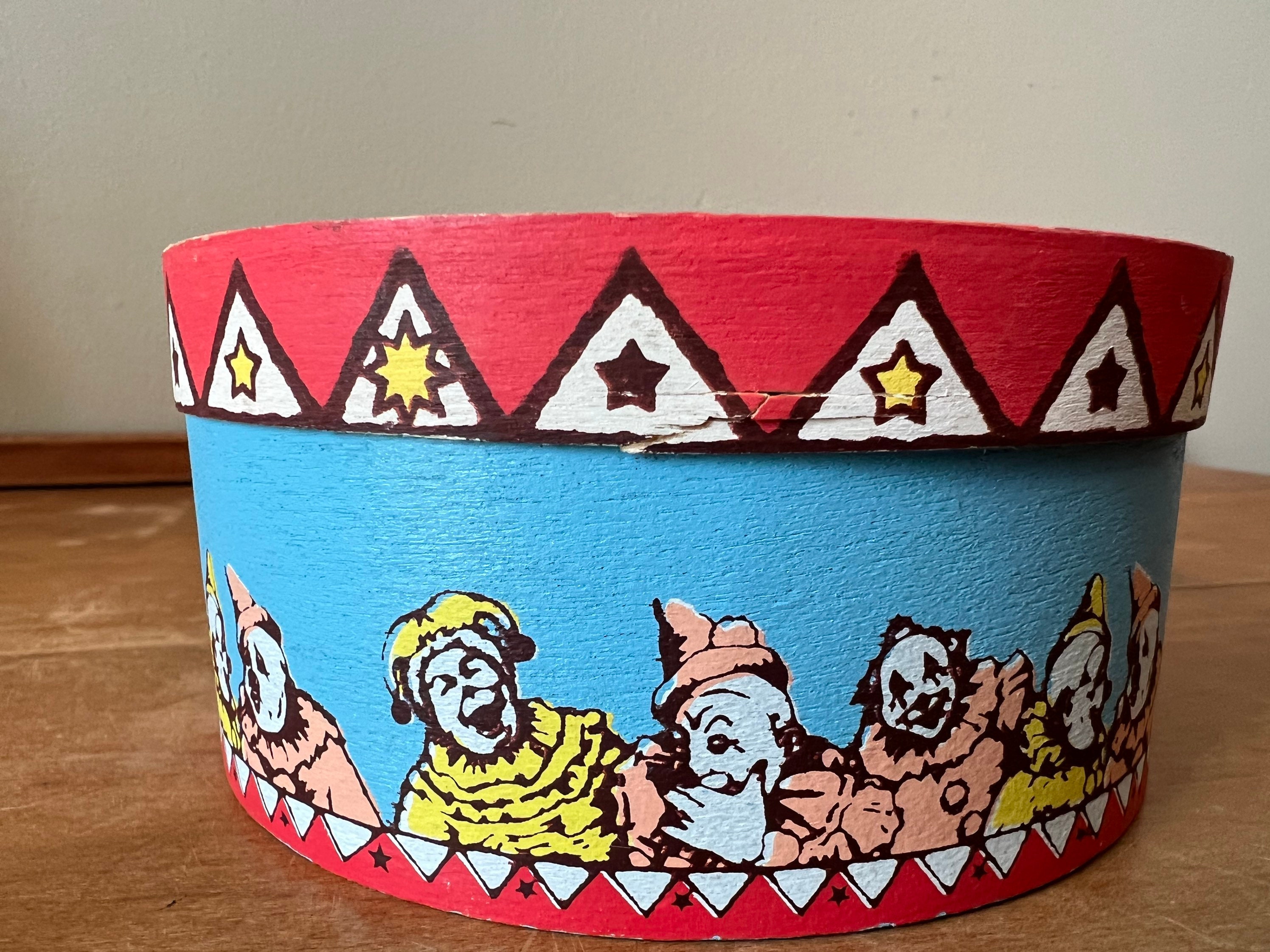 Vintage Enesco Floppy the Acrobatic Circus Clown Box - Etsy