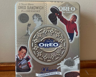 Vintage Oreo Tin - Etsy