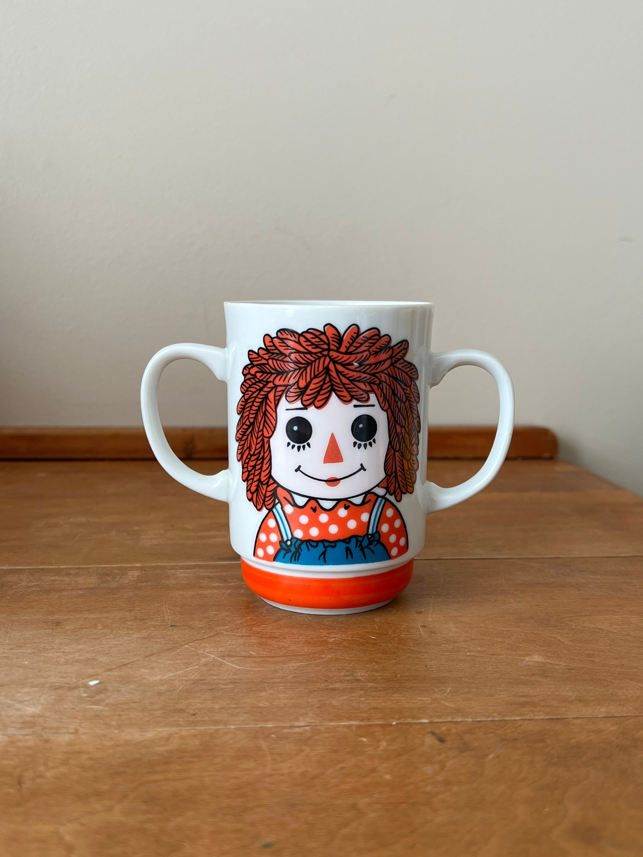 Vintage Raggedy Ann and Andy Double-handle Mug - Etsy