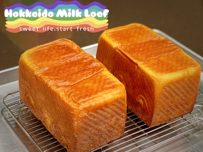 Fresh Made Japanese Hokkaido Milk Toast Loaf Bread Fluffy Soft - Etsy
