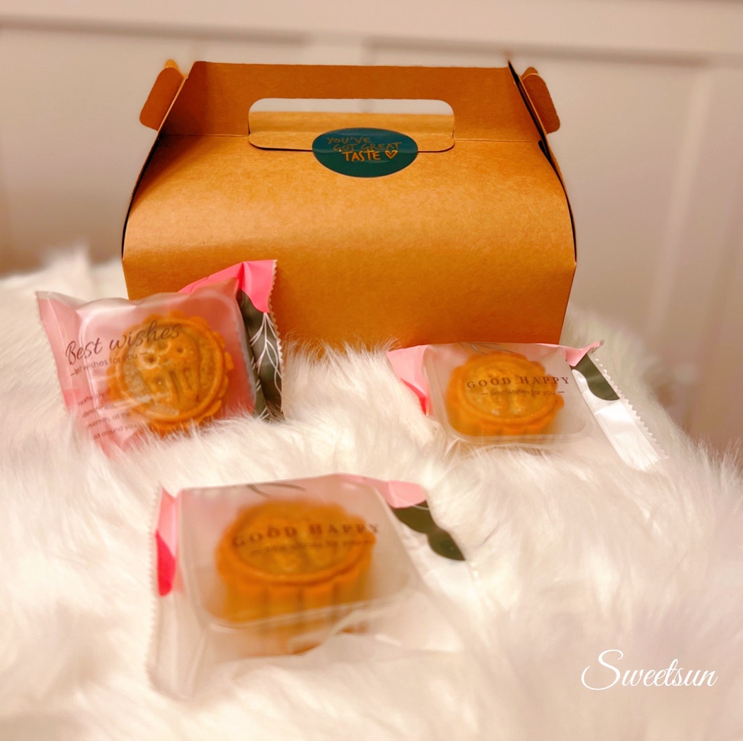 16 Pieces Fresh Made Mooncake Gift Sets Eight Flavors 50g - Etsy