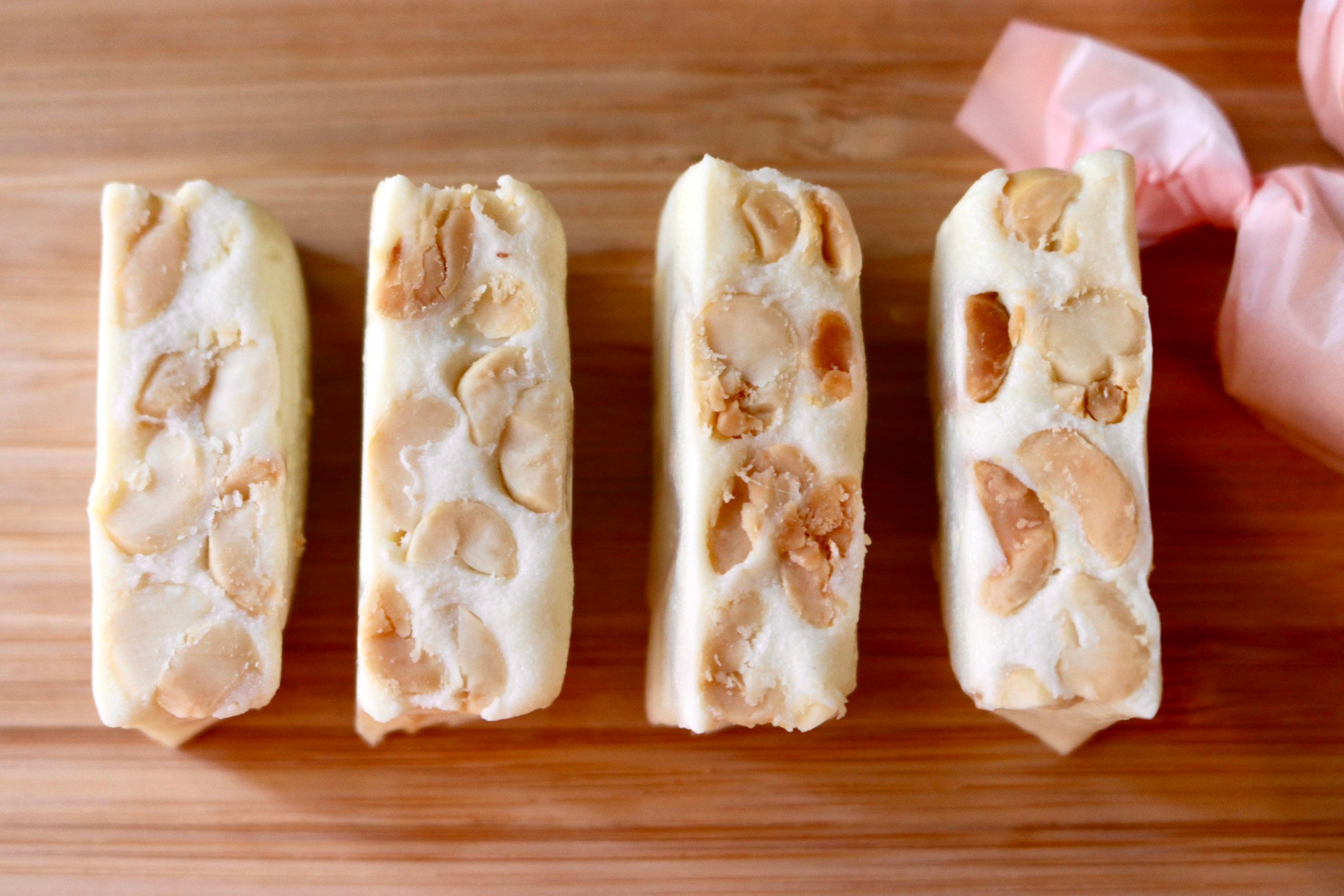 Holiday Taiwanese Peanut Nougat Soft Chewy Milk Candy 1 Lb - Etsy