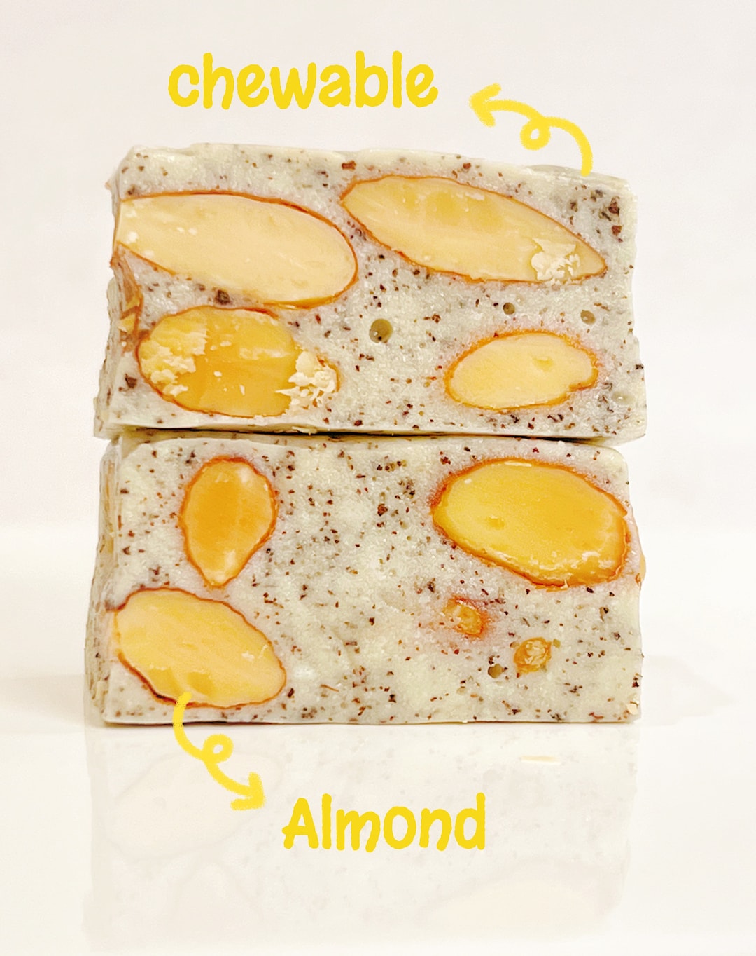 Taiwanese Almond Nougat Candy Milk Tea Flavor Soft Chewy 1 Lb Fresh ...