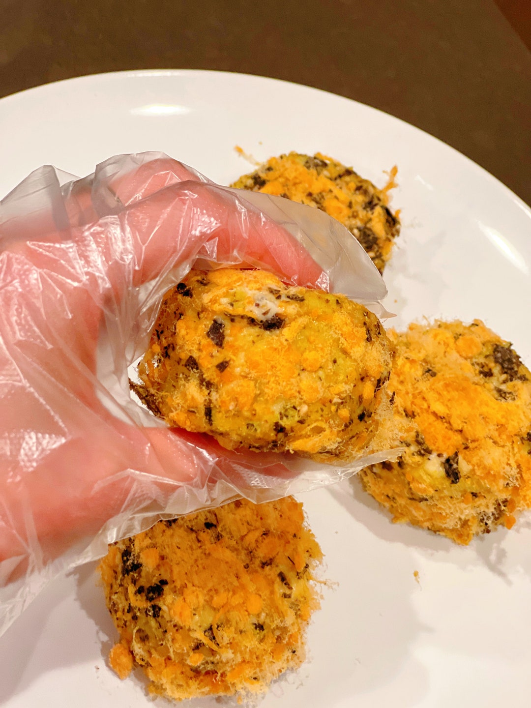 Sesame Seed and Seaweed Chicken Meat Floss Mini Cake 8pcs over 35 ...