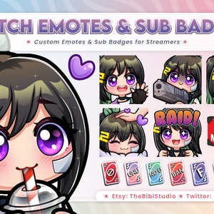 Custom Emotes for Streamer Custom Emojis & Stickers for - Etsy