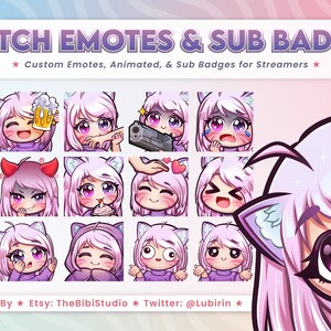 Custom Emotes for Streamer Custom Emojis & Stickers for - Etsy