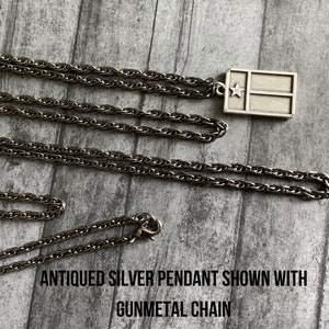 Gunmetal Rope Chain for Men Minimalist Black Jewelry Steel Substantial ...