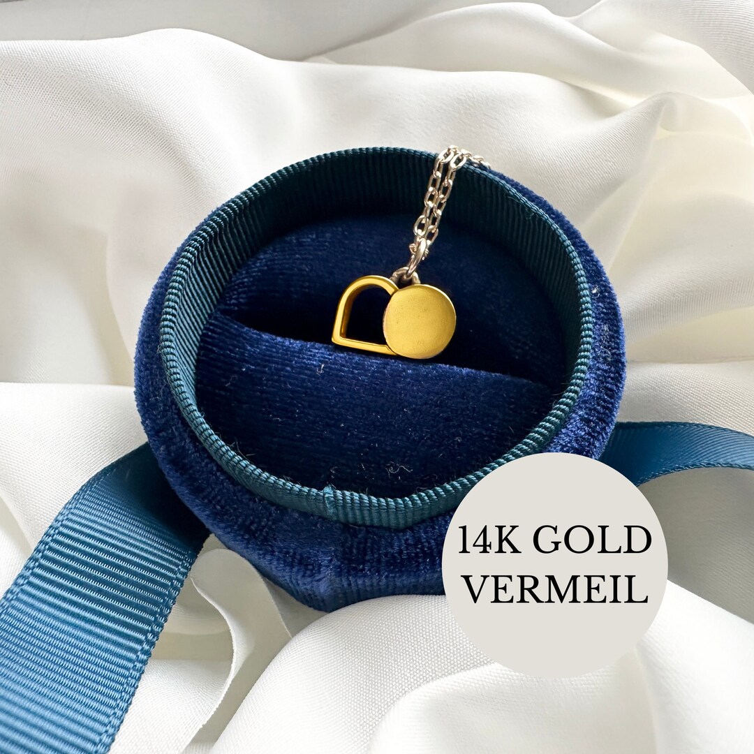 Modern EMPTY TOMB Necklace Gold Vermeil CHRISTIAN Pendant Born Again ...