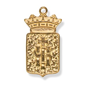 IHS Christian Necklace for Men Gold Evangelical Jewelry for Men ...