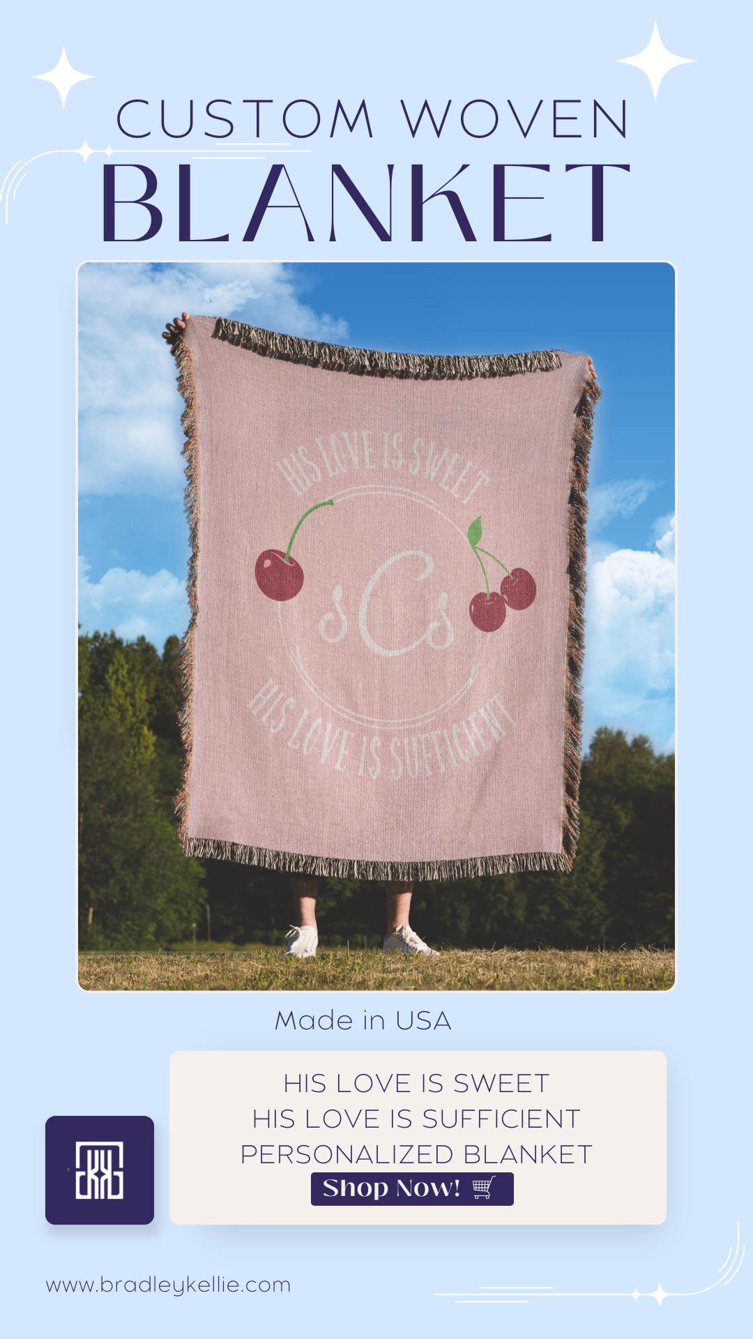Bible Verse Throw Blanket Religious Throw Blanket for Bedroom Christian ...