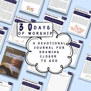 Christian Devotional Journal Printable Prayer Journal Women Digital ...