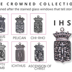 IHS Christian Necklace for Men Gold Evangelical Jewelry for Men ...