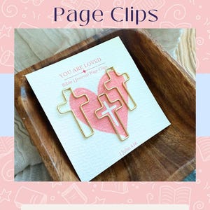Mother's Day Cross Paper Clips Bible Journal Christian Office Supply ...