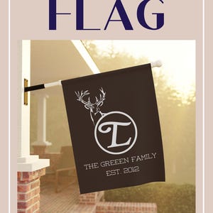 Custom Flag for Ranch Personalized Family Flag Vacation Home Lawn Decor ...