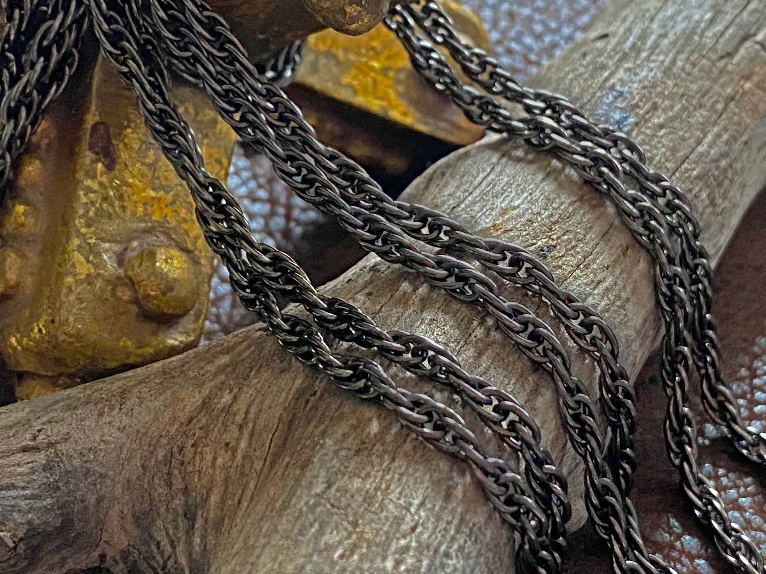 Black Metal Chains - Etsy