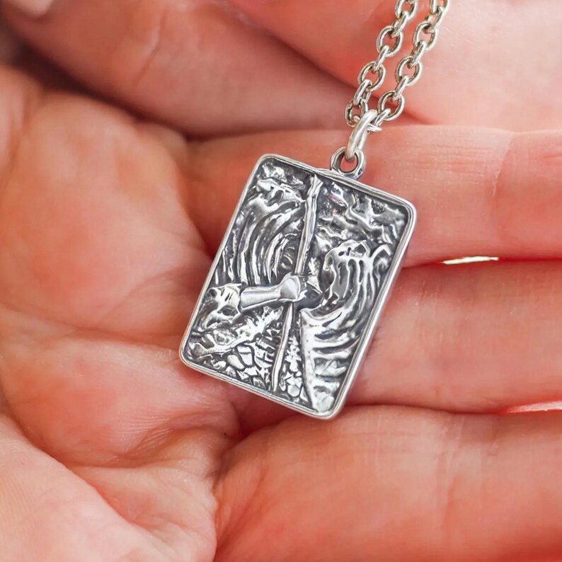 Bible Christian Necklace Sterling Silver Keepsake Handmade Positive ...