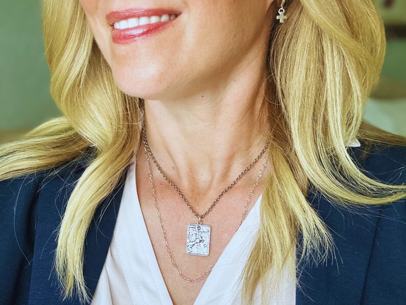 Bible Christian Necklace Sterling Silver Keepsake Handmade Positive ...