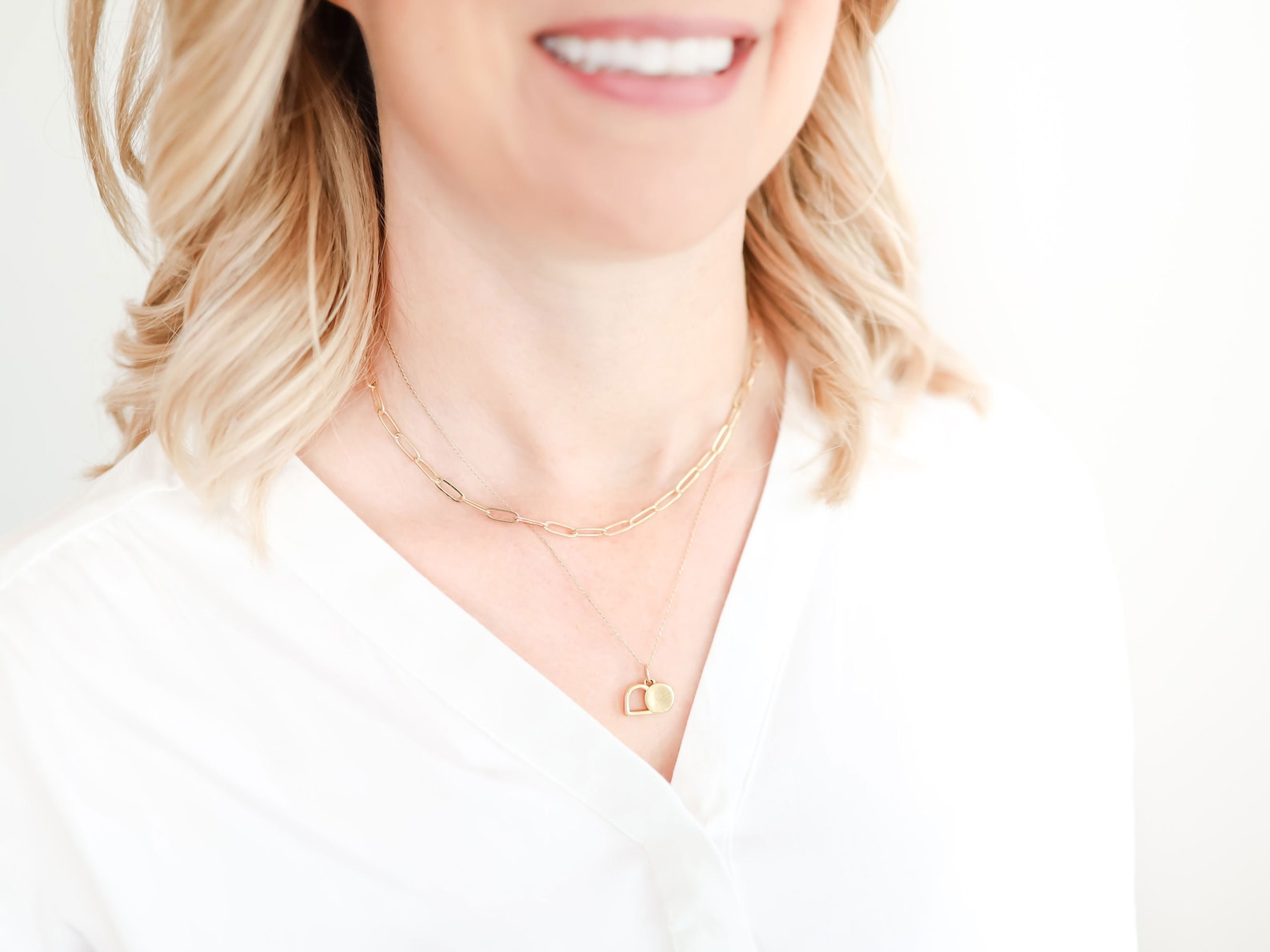 Modern EMPTY TOMB Necklace in Sterling Silver or Gold Overlay ...