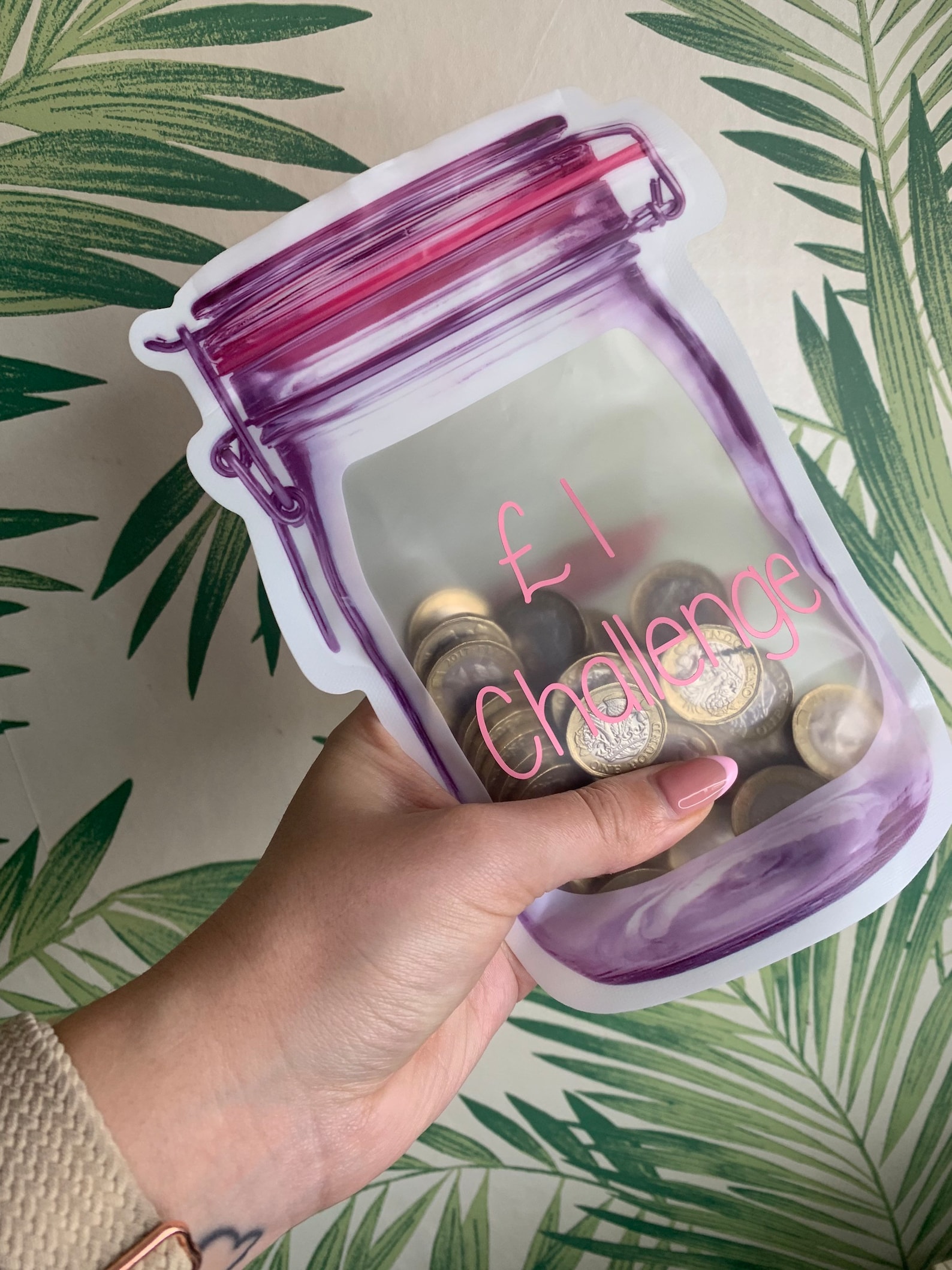 Flat Savings Jars Personalised Cash Budgeting Savings - Etsy UK