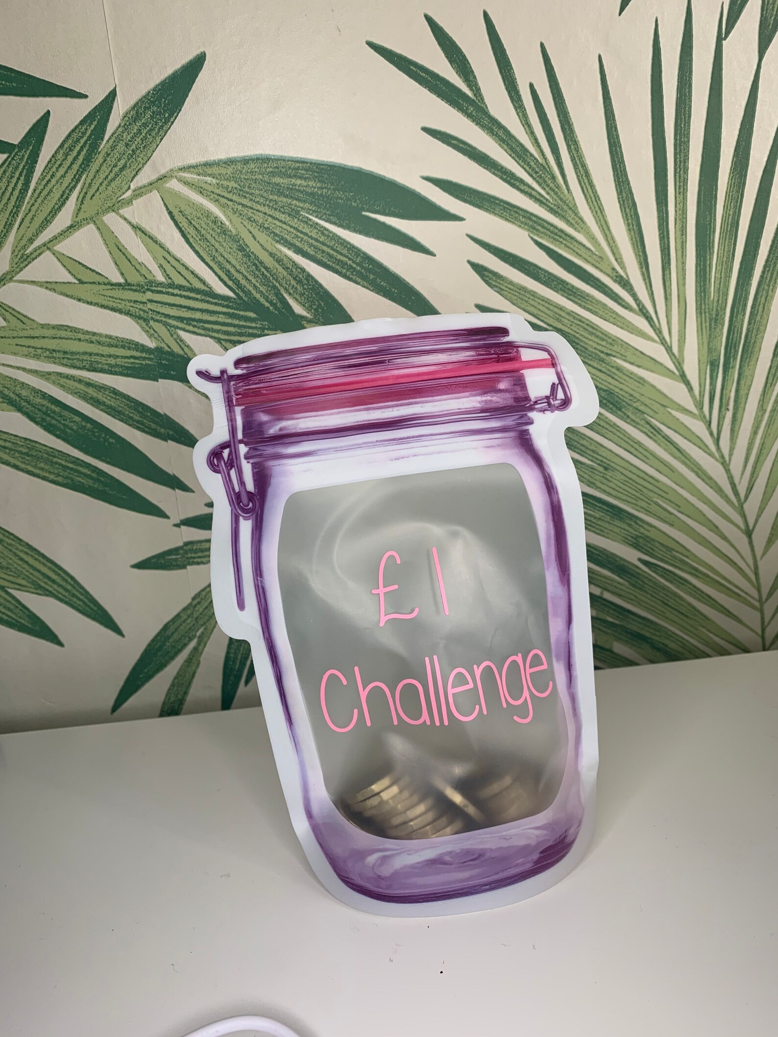 Flat Savings Jars Personalised Cash Budgeting Savings - Etsy UK