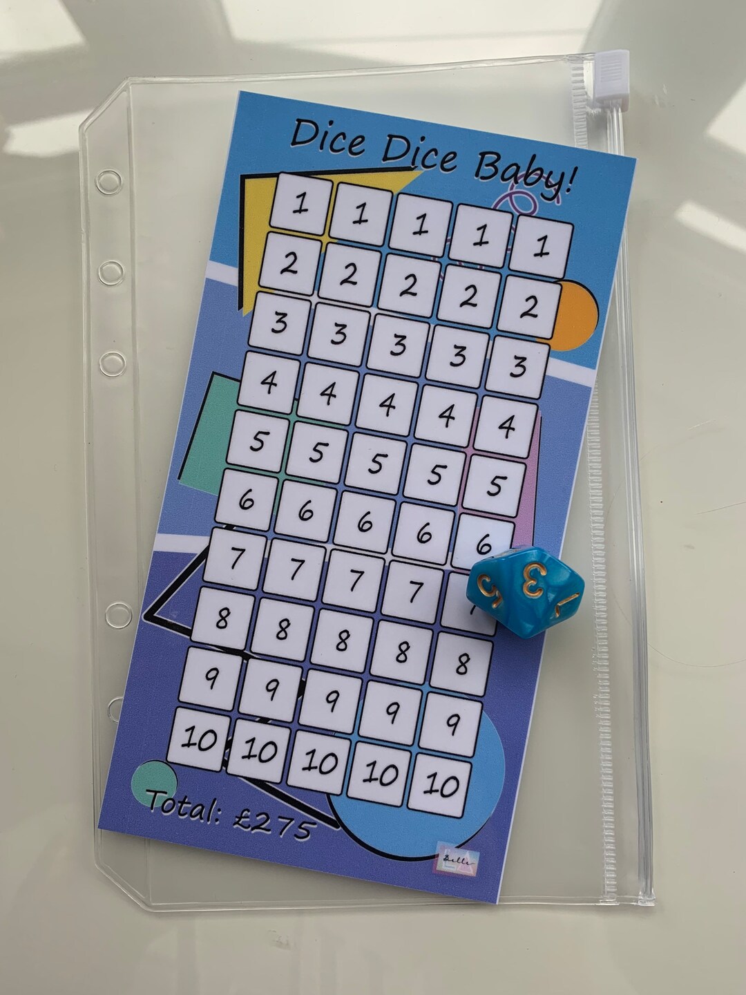 Dice Dice Baby Savings Challenge | Budgeting | Cash Budgeting for ...